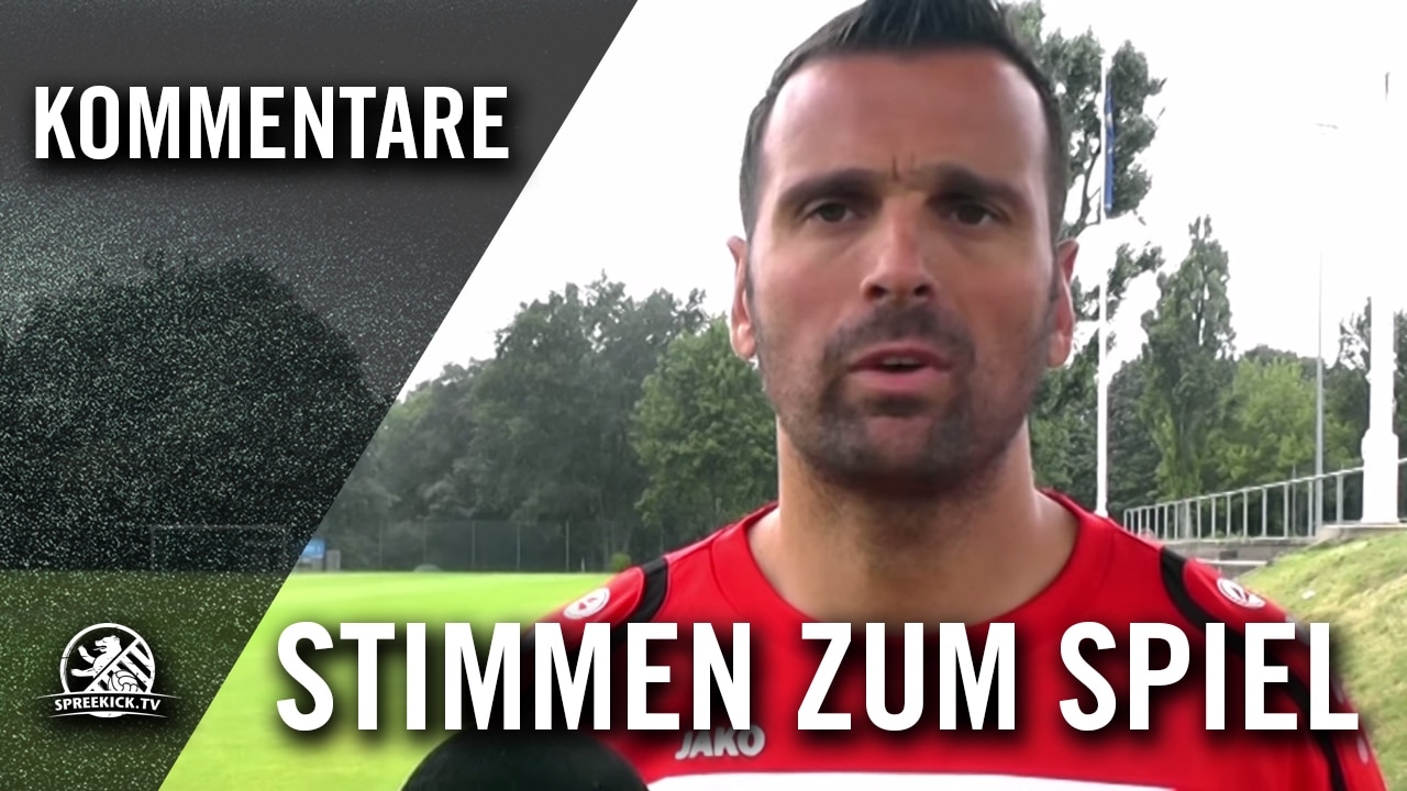 Thorsten Beck (Trainer TSV Rudow) – Die Stimme zum Spiel (Hertha BSC ...
